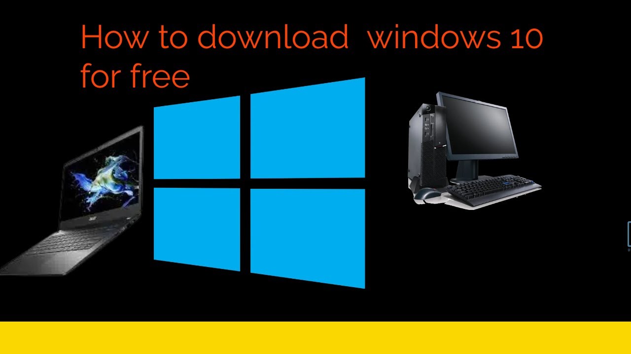 How to download windows 10 for free - YouTube