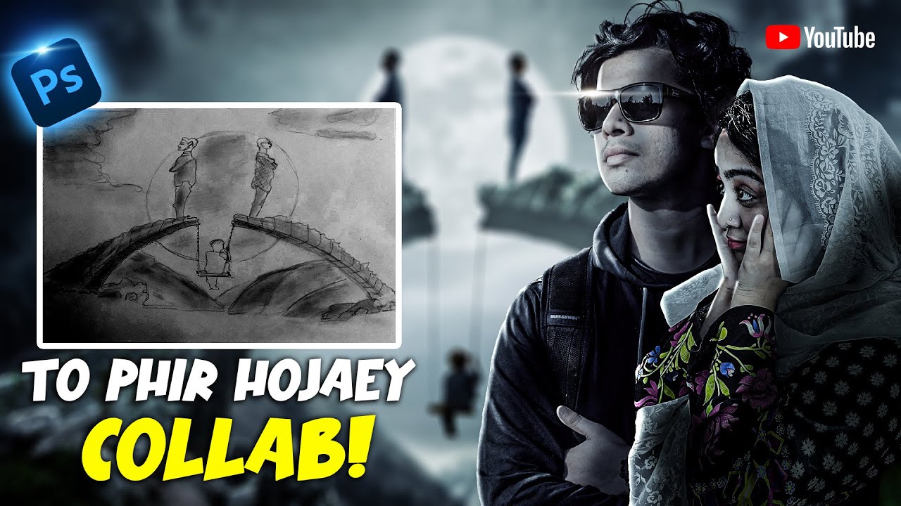 2 Artist Biggest Collab Ever.. #photoshop in hindi/urdu - YouTube