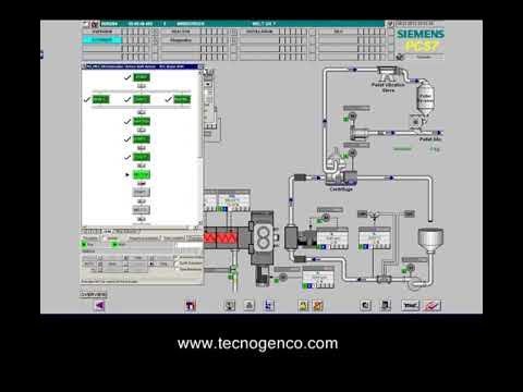 Siemens PCS7 Demo System 11 Recipe Control - YouTube