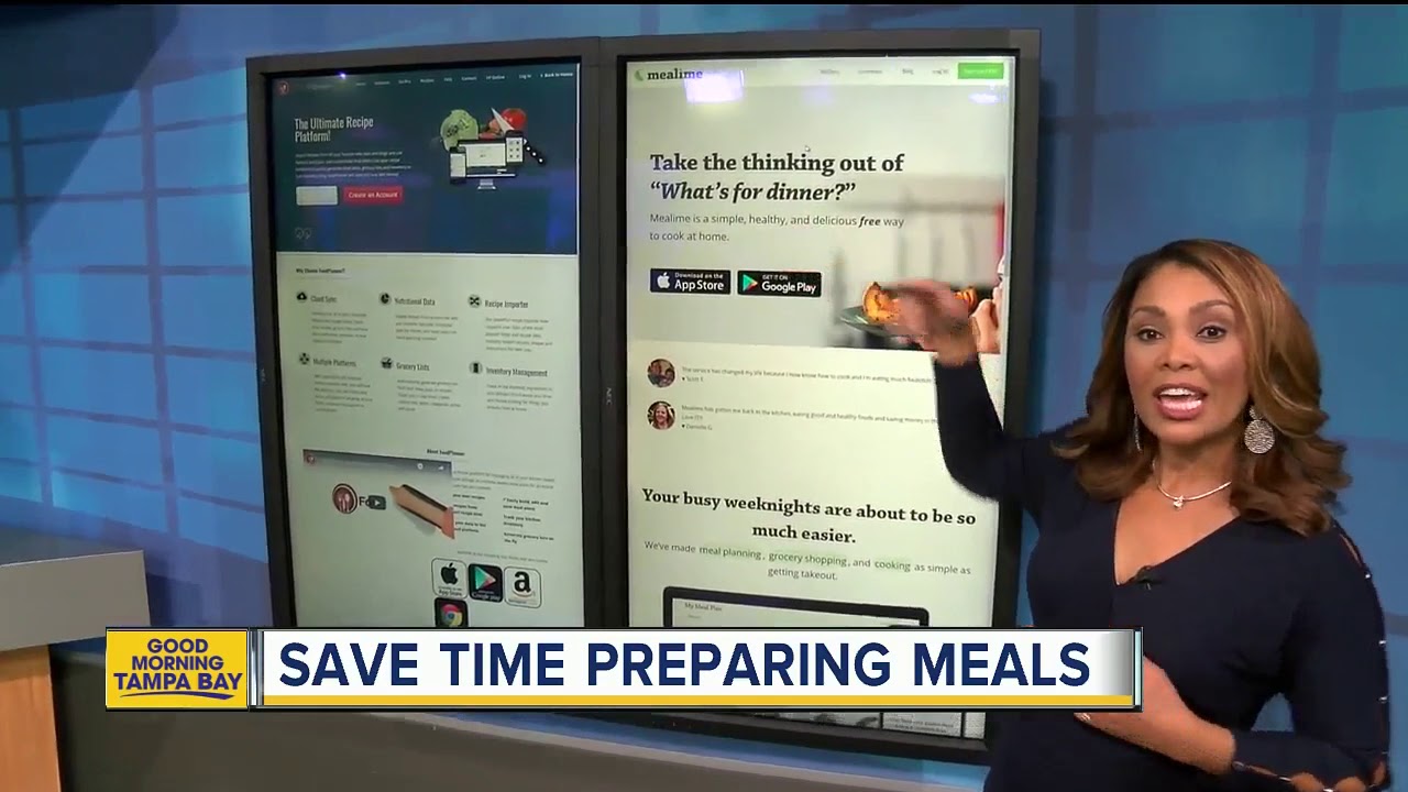 The best apps to help you meal prep and save time preparing meals - YouTube