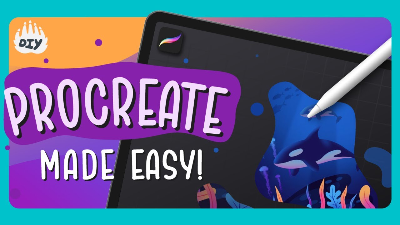 Procreate Made Easy | Procreate Tutorial | Beginners Digital Art Course ...