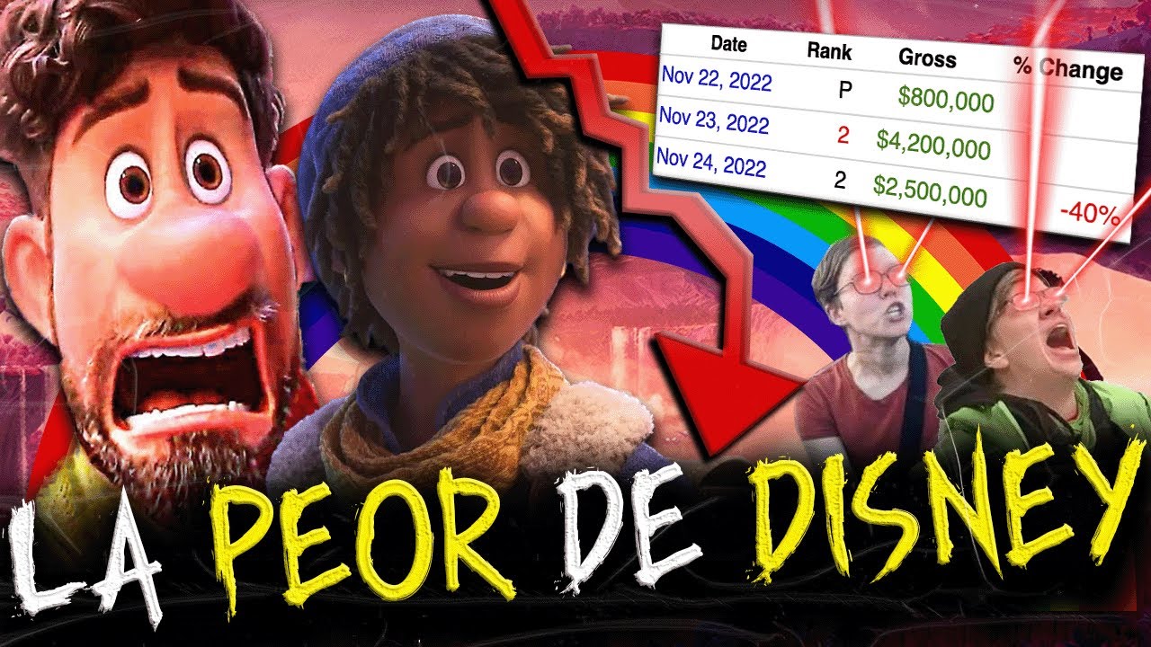 🌈 Disney recibe MALAS noticias sobre Strange World 🤣 Está FRACASANDO ...