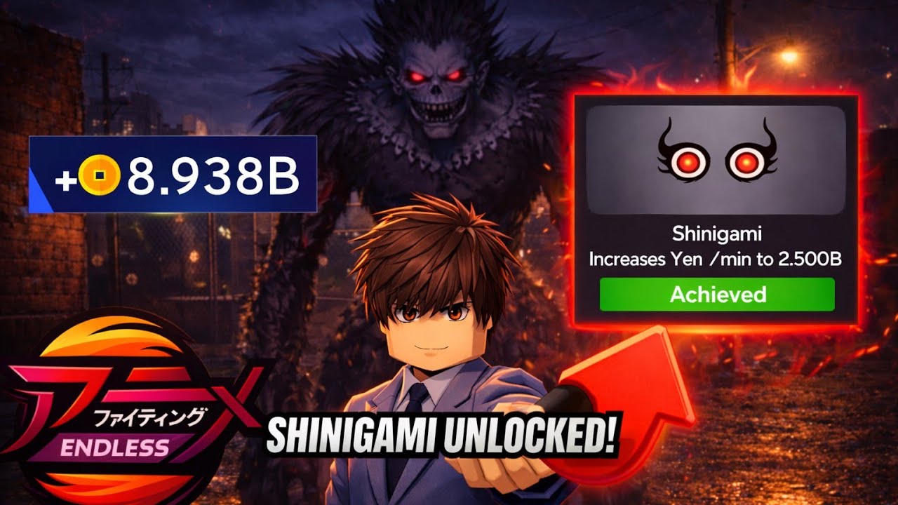 I FINALLY UNLOCKED SHINIGAMI CLASS | Anime Fighting Simulator: Endless ...