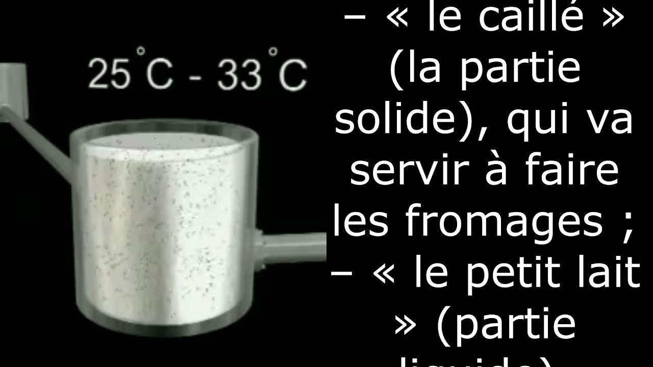 LA FABRICATION DU FROMAGE - YouTube