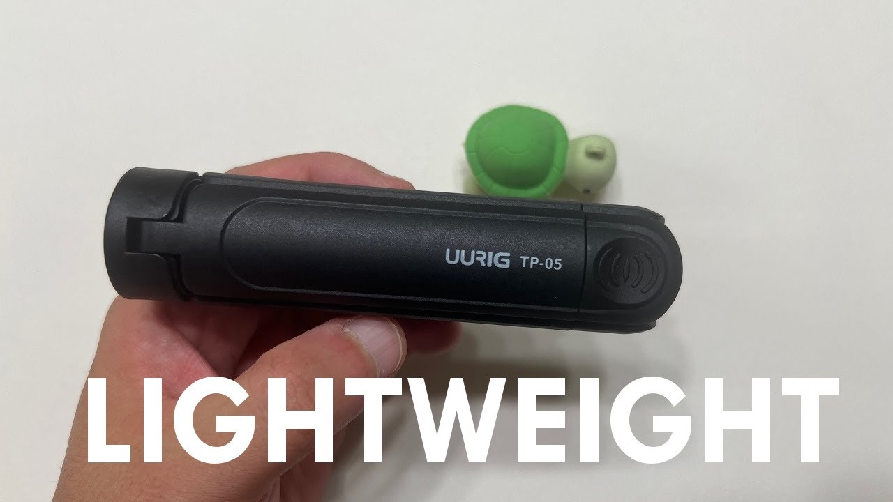 UURIG TP05: 2.9oz Extendable Tripod for Travel! - YouTube