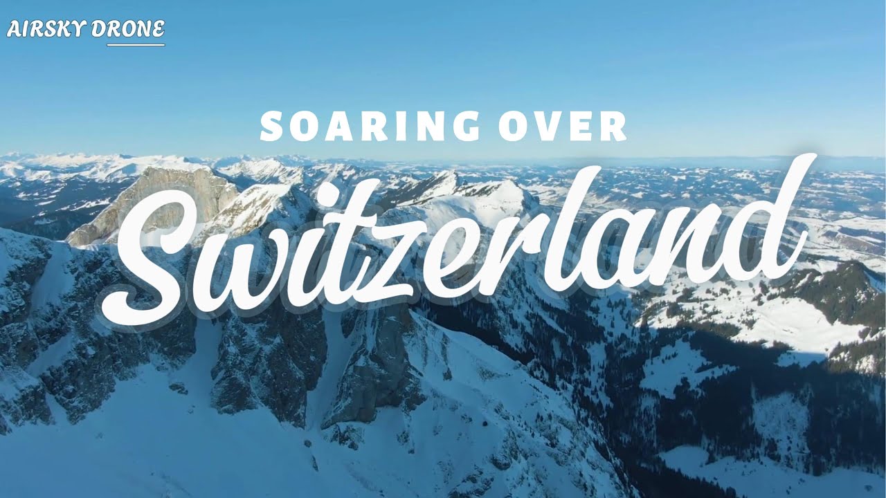 Soaring Over Switzerland: A Breathtaking Aerial View of the Swiss ...