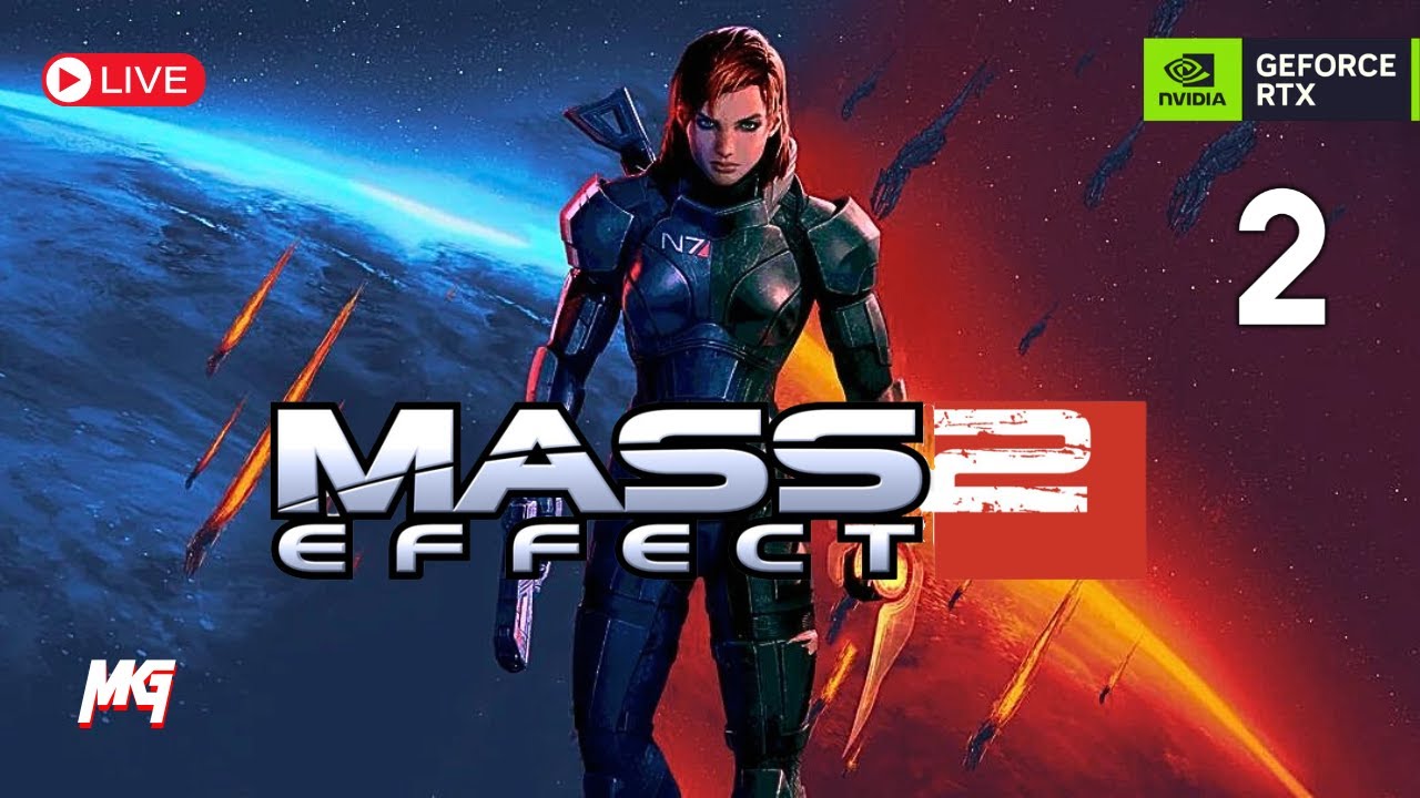 🔴 MASS EFFECT 2 - Part 2 - Story Playthrough [RTX 4090] - YouTube