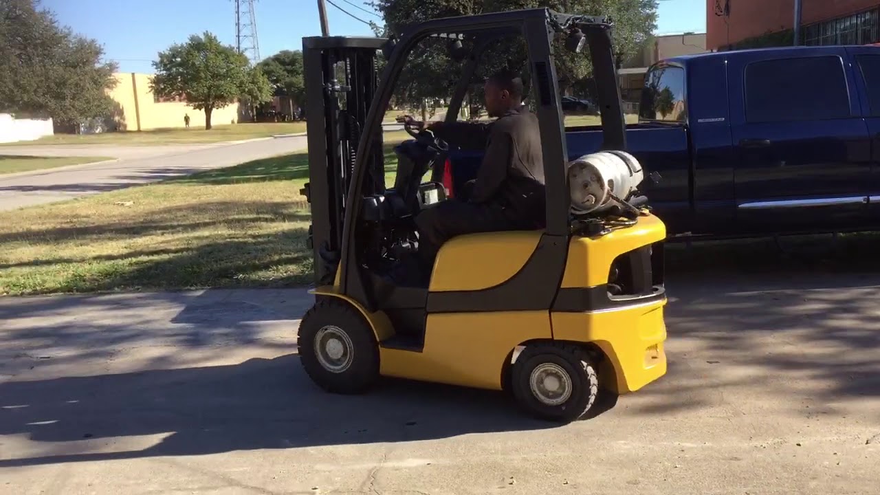 2015 Yale GLP030VX Forklift - YouTube