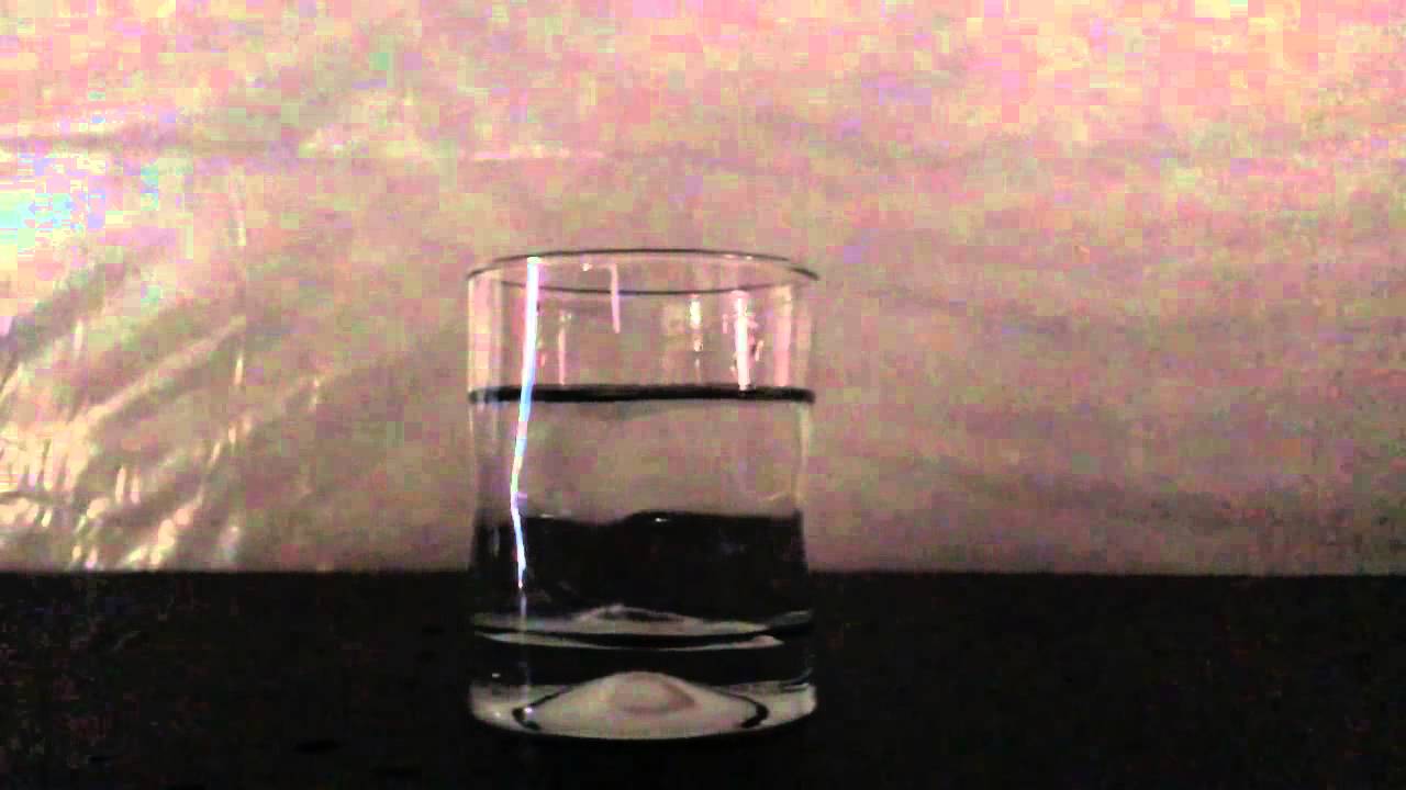 Eraser falling in water SLO-MO - YouTube