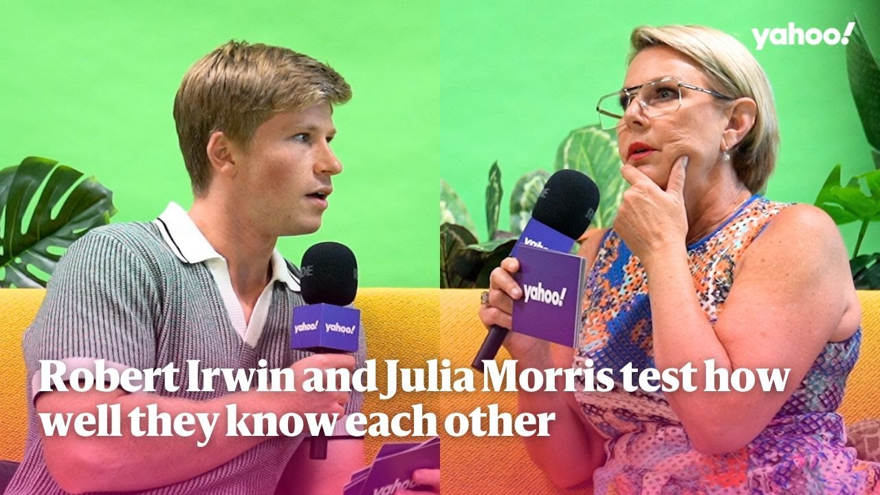 Robert Irwin and Julia Morris test how well they know each other ...