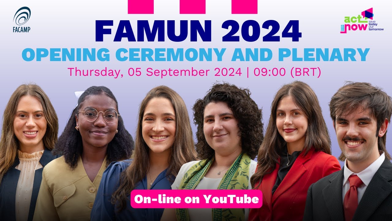 FAMUN 2024 | Cerimônia de Abertura - YouTube