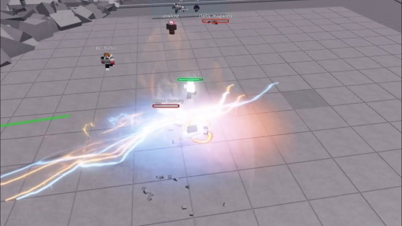 Roblox Saitama battleground Genos ultimate moves - YouTube