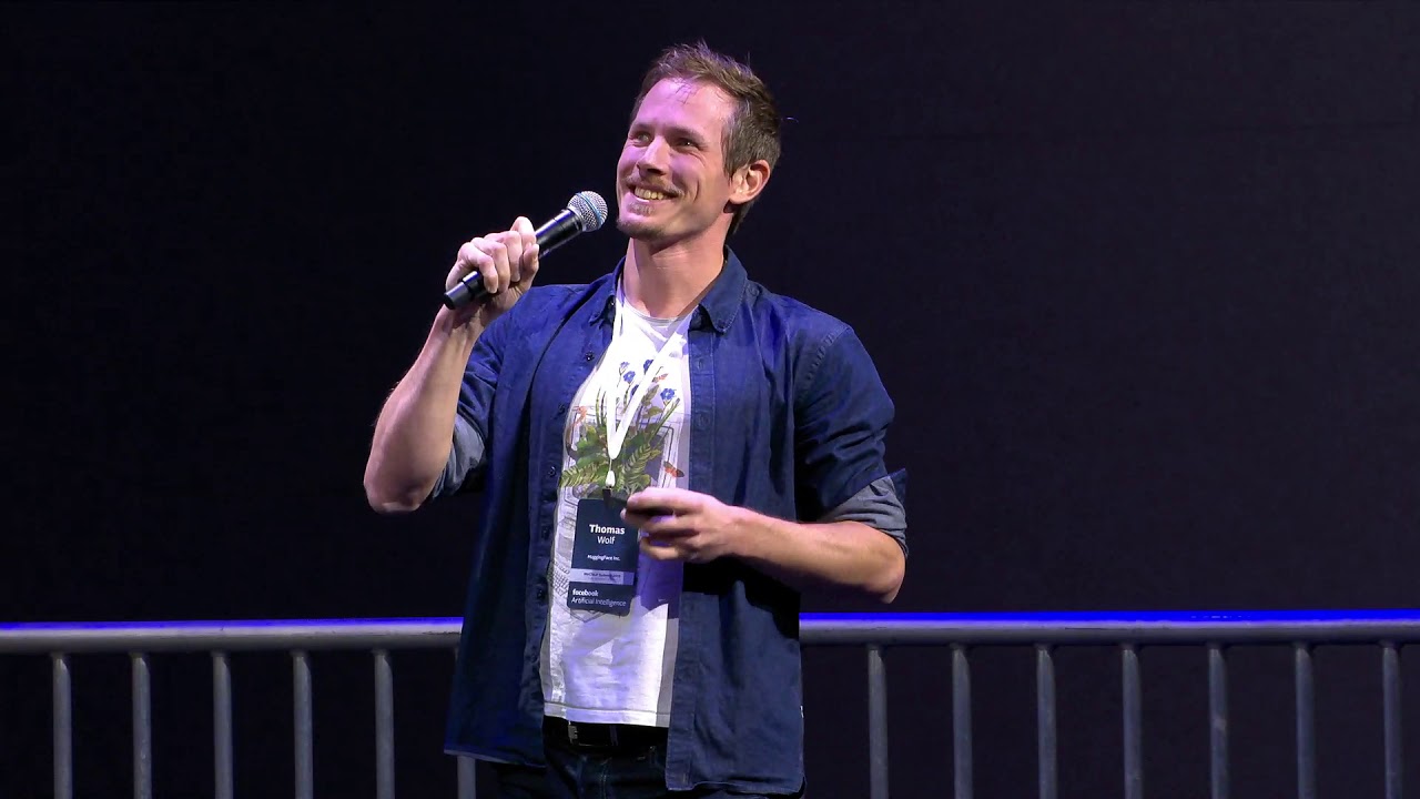 Thomas Wolf (Hugging Face) WeCNLP 2018 - YouTube