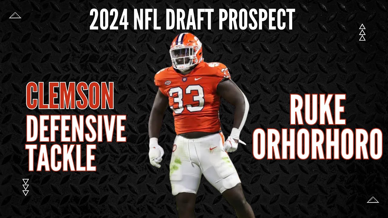 Clemson DT Ruke Orhorhoro packs a punch - YouTube