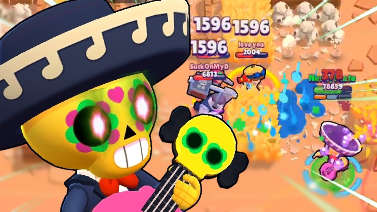 Skeleton Man Uses Guitar To Heal Allies And Eliminate TRESpassers ...