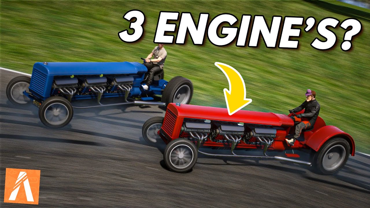 3 Engine TRACTORS DRIFTING - GTA 5 - FIVEM - YouTube