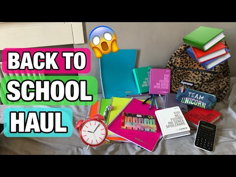 BACK TO SCHOOL HAUL || Samantha Frison