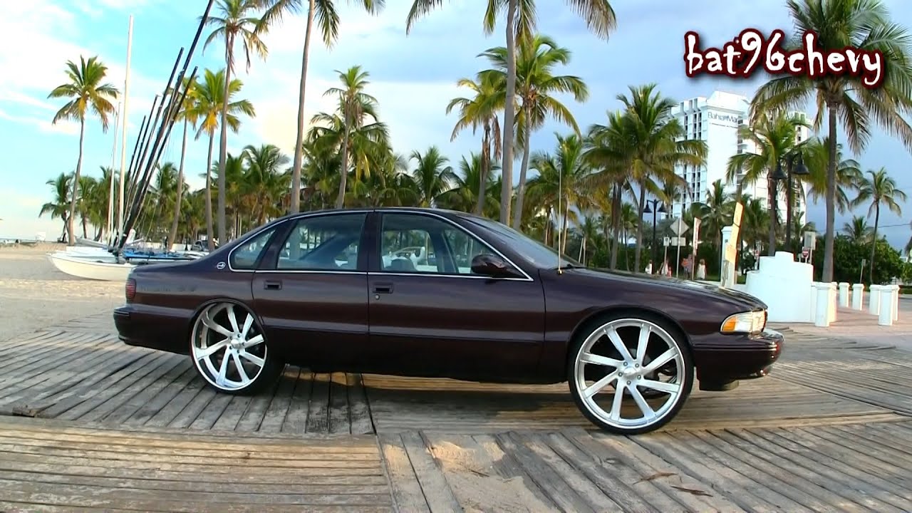 DCM 1996 Impala SS on 26" Intro Billet Wheels; 6.0 LS, BEACH Scene ...