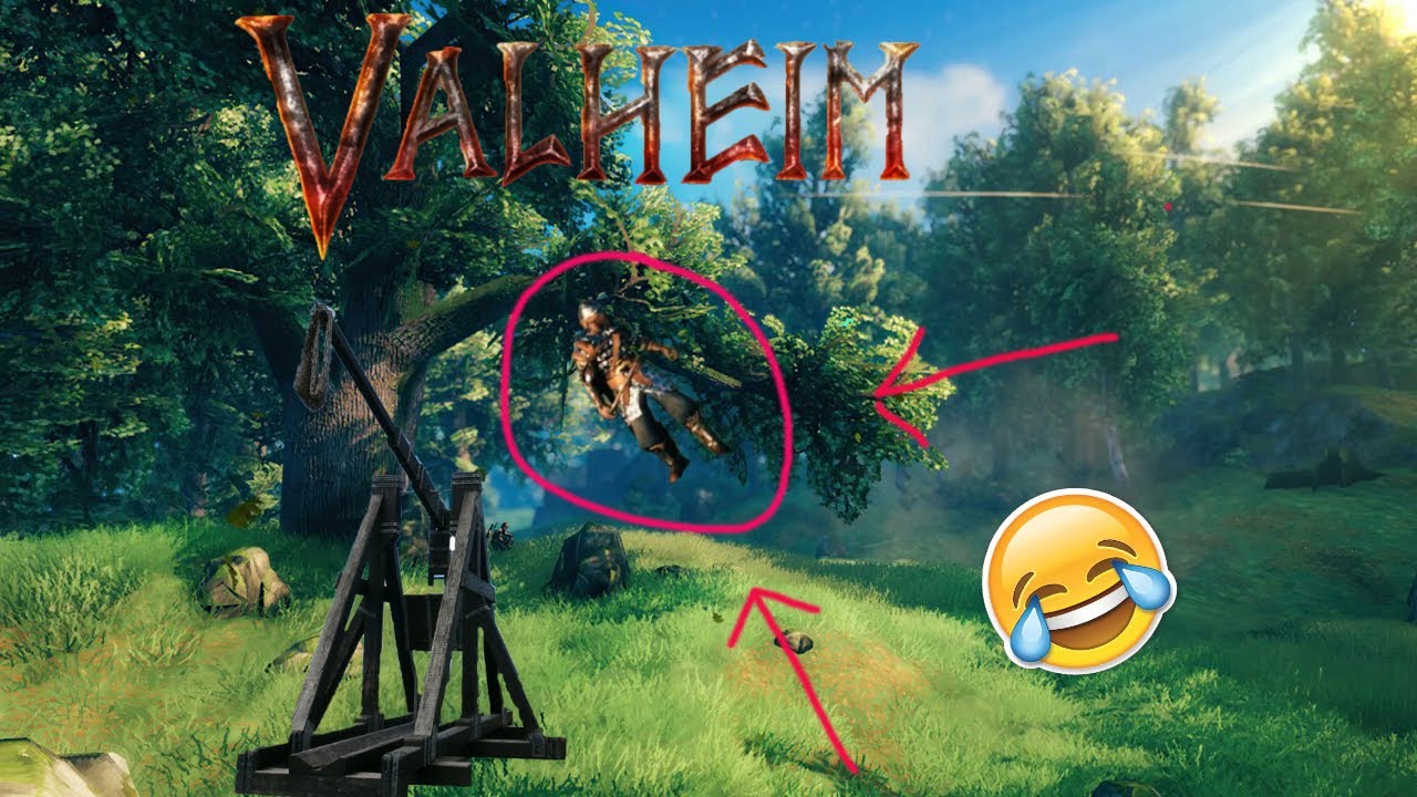 Valheim Human Catapult - YouTube