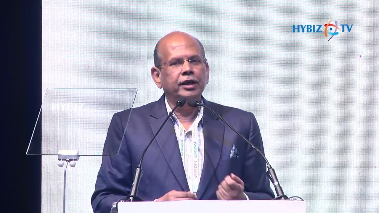 Satish Magar @ CREDAI Youth Wing Convention, YOUTHCON 2018 in Hyderabad ...