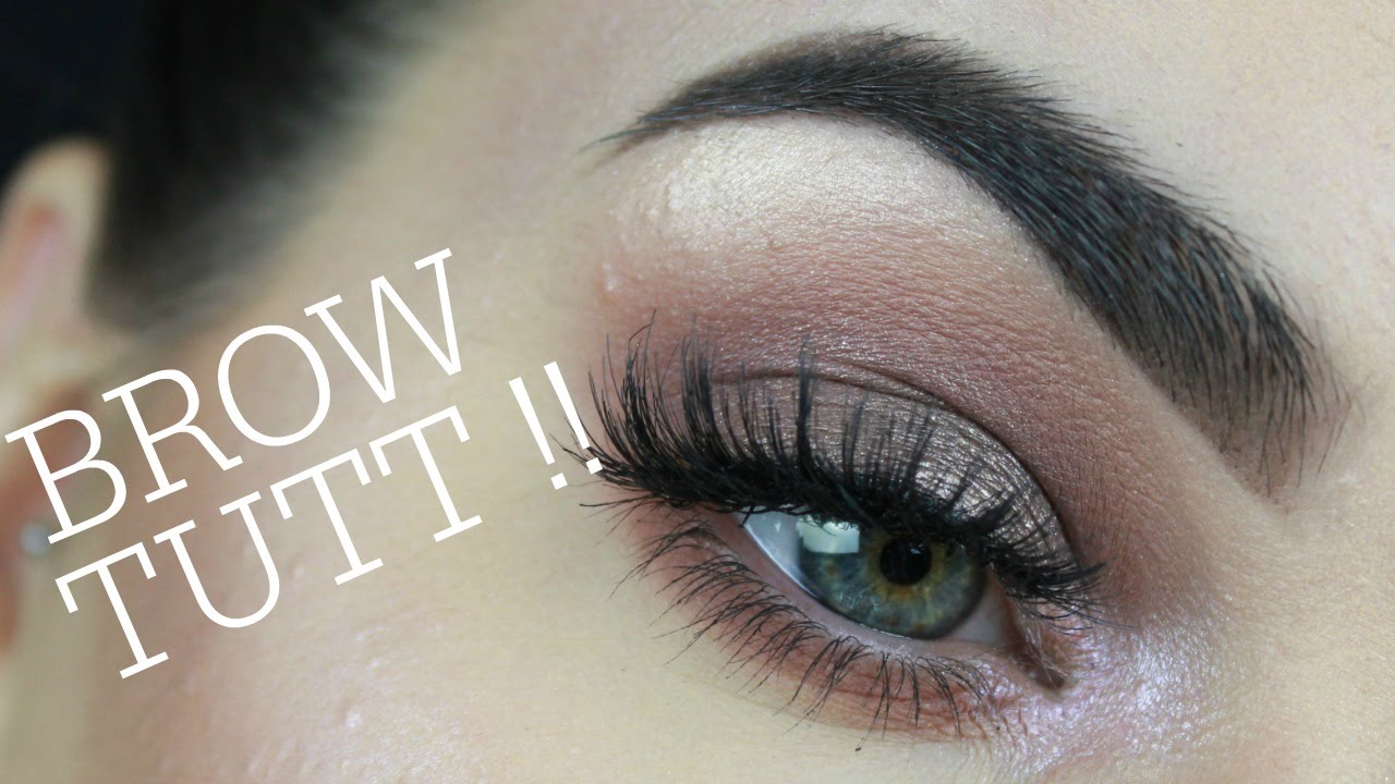 Instagram Eyebrow Tutorial using ABH Dip Brow I Megan Courser - YouTube