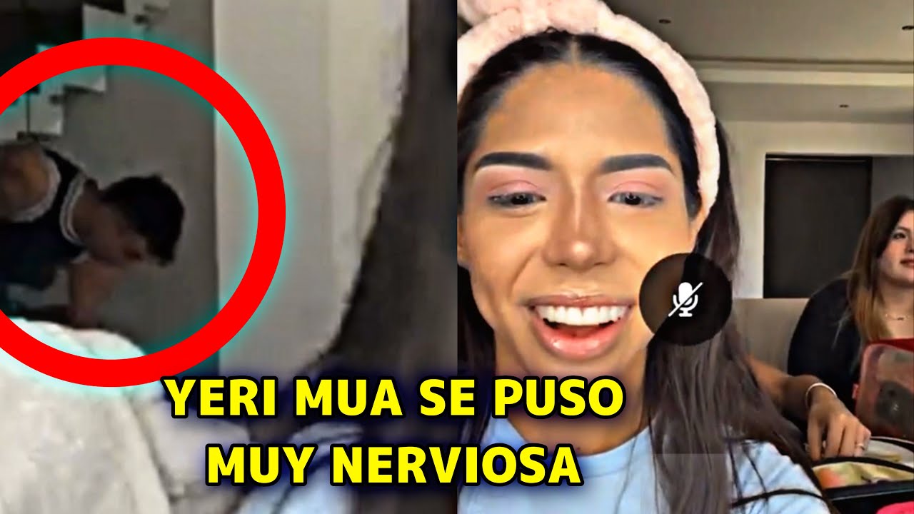 NAIM SALE EN EL LIVE DE YERI MUA - ATRAPADAAA #yerimua - YouTube