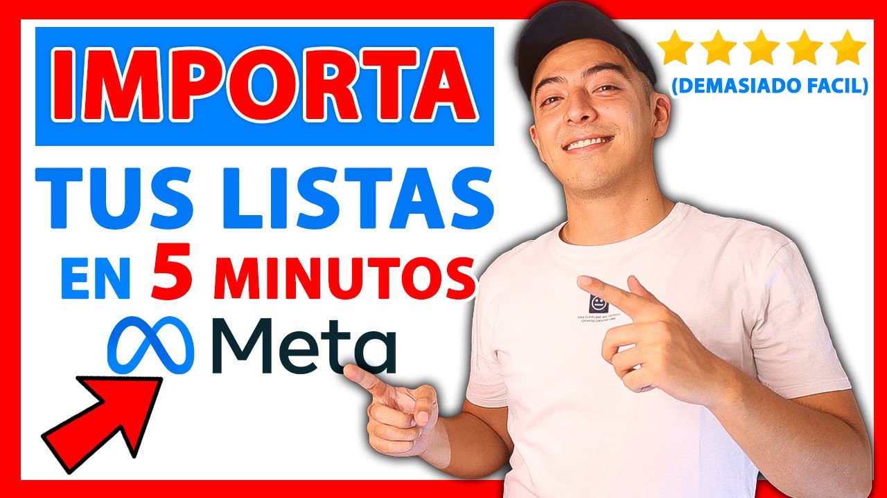 Como subir listas a Meta Ads fácil y rápido - YouTube
