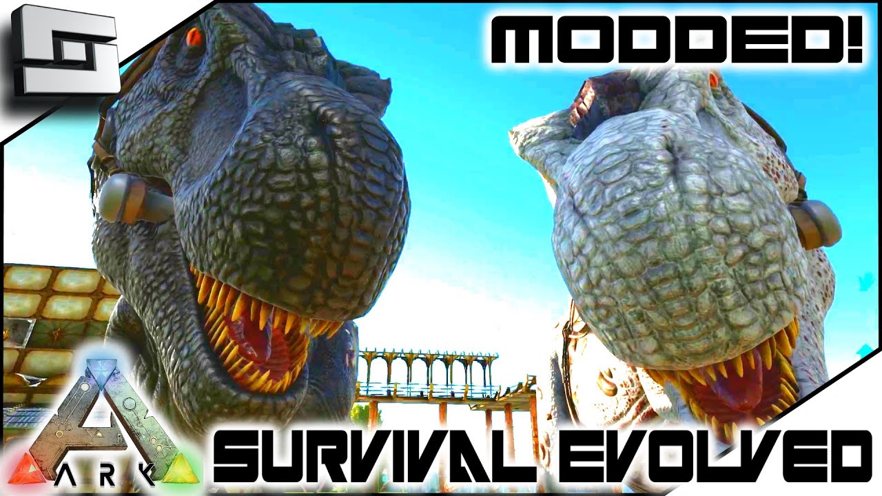 MODDED ARK: Survival Evolved - SUPER TREX BREEDING! E26 ( Gameplay ...