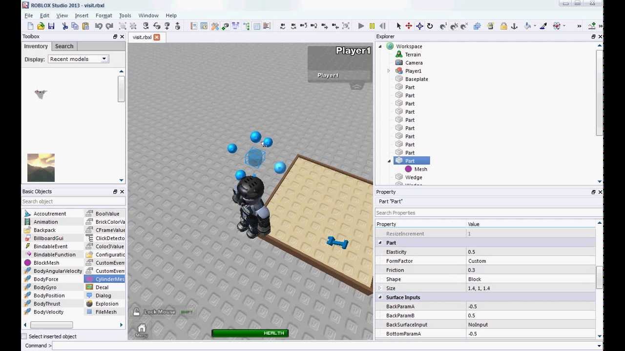 How to make a sandbox [ROBLOX] - YouTube