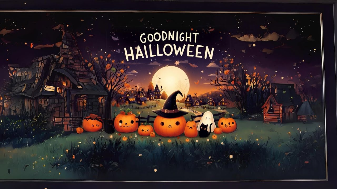 GOODNIGHT HALLOWEEN - Bedtime Story for Kids - YouTube