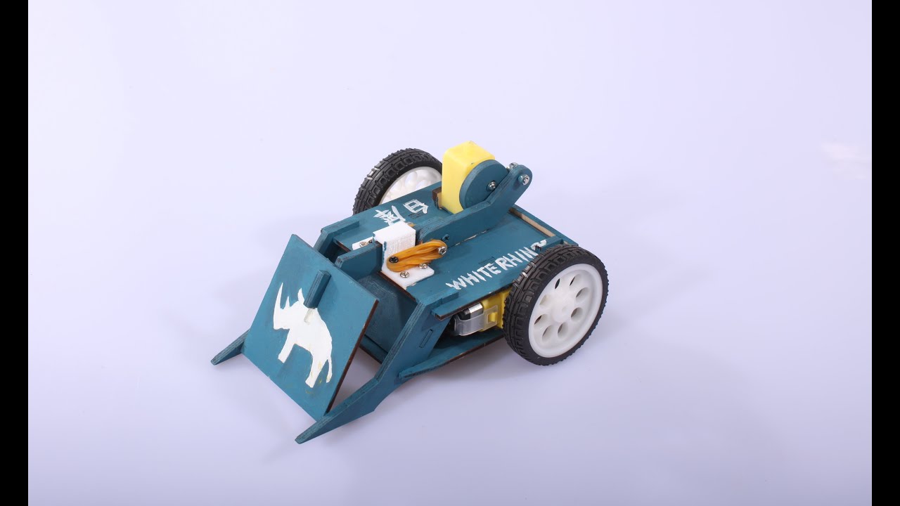[ScienceSalad] DIY battlebots WhiteRhino assemble - YouTube