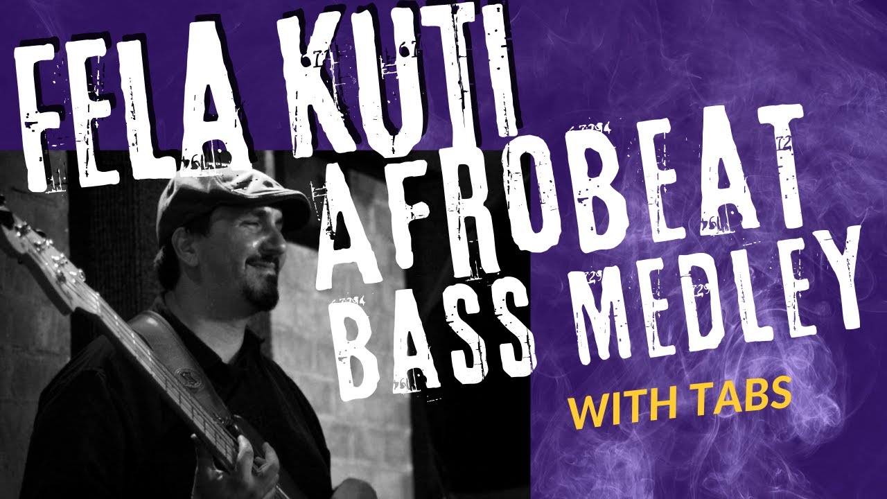Fela Kuti - 5 More Amazing Fela Songs - Afrobeat Bass Lesson - With ...