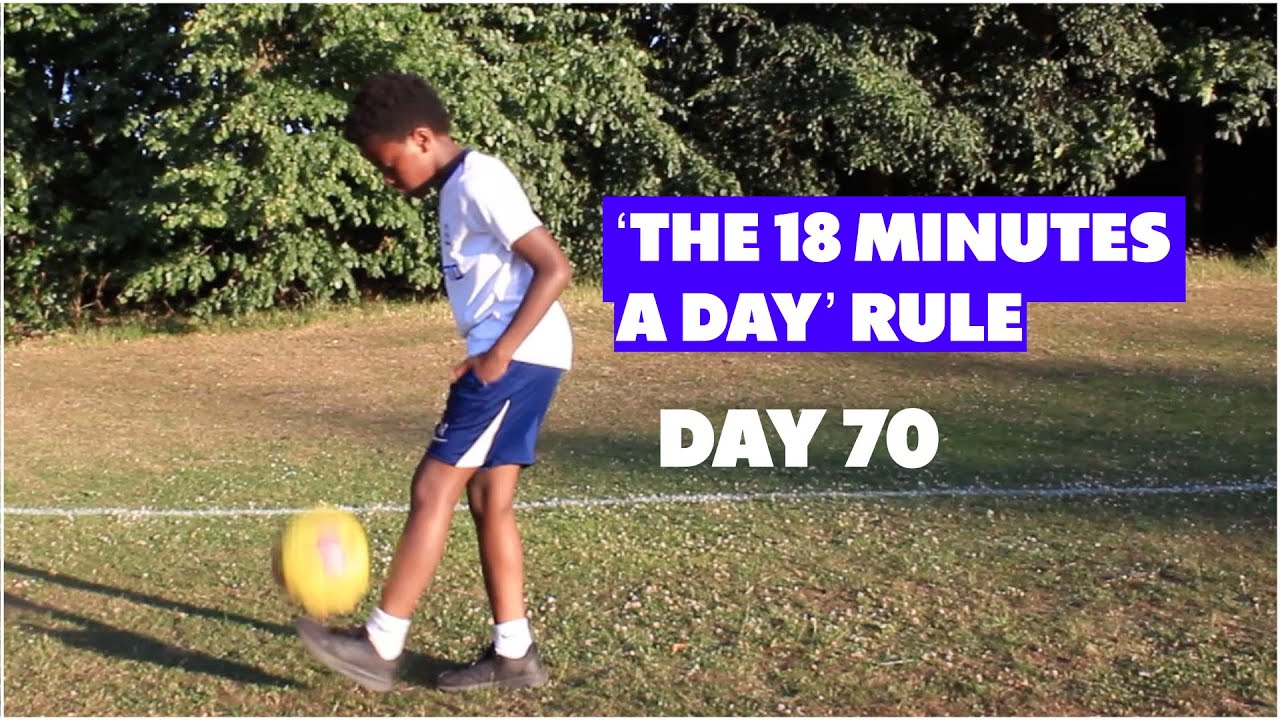 The 100-hour rule - DAY 70 (193 juggles) - YouTube