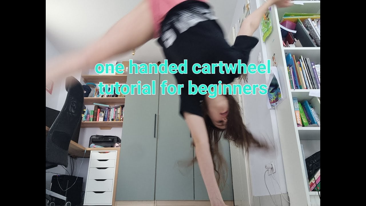 1 handed cartwheel tutorial - YouTube
