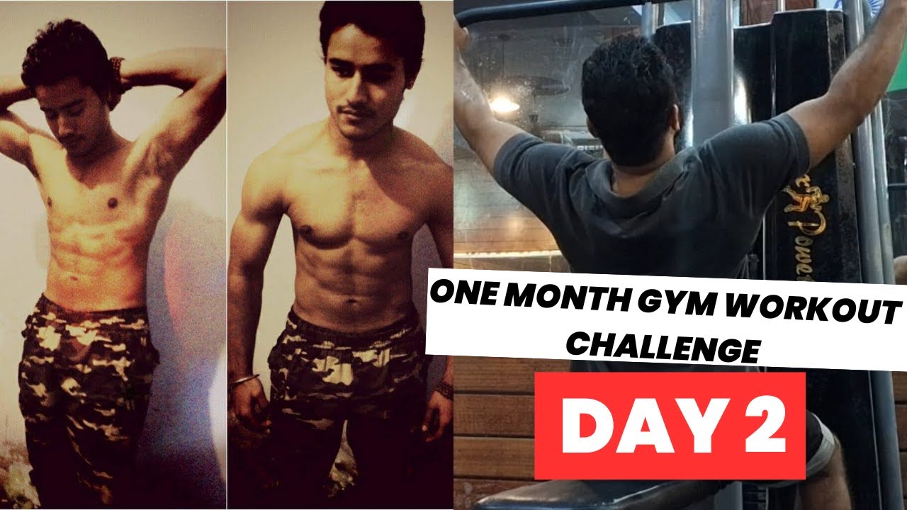 One Month GYM Workout Challenge | Day 2 | LoneWolf Ashwani Vlogs - YouTube