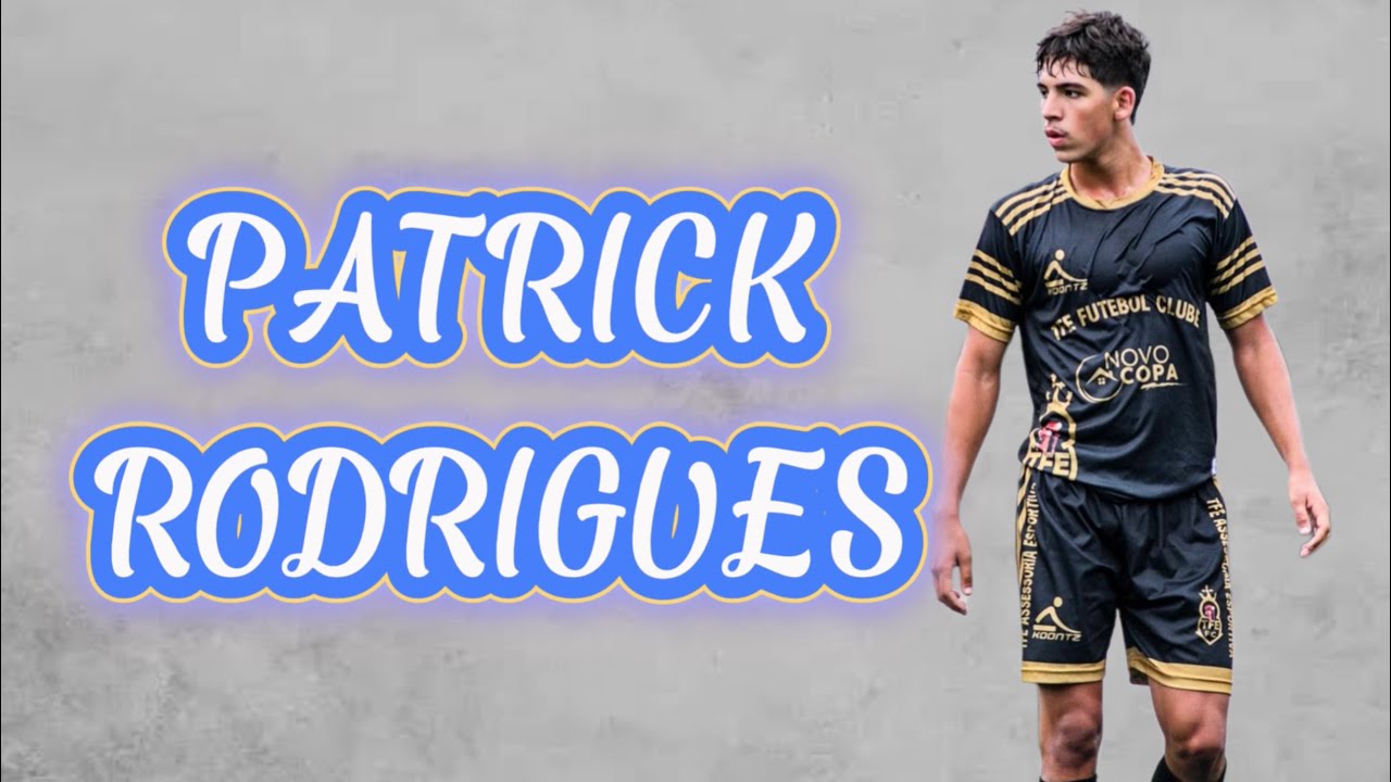 Patrick Rodrigues (2007) - Centroavante / Striker - YouTube