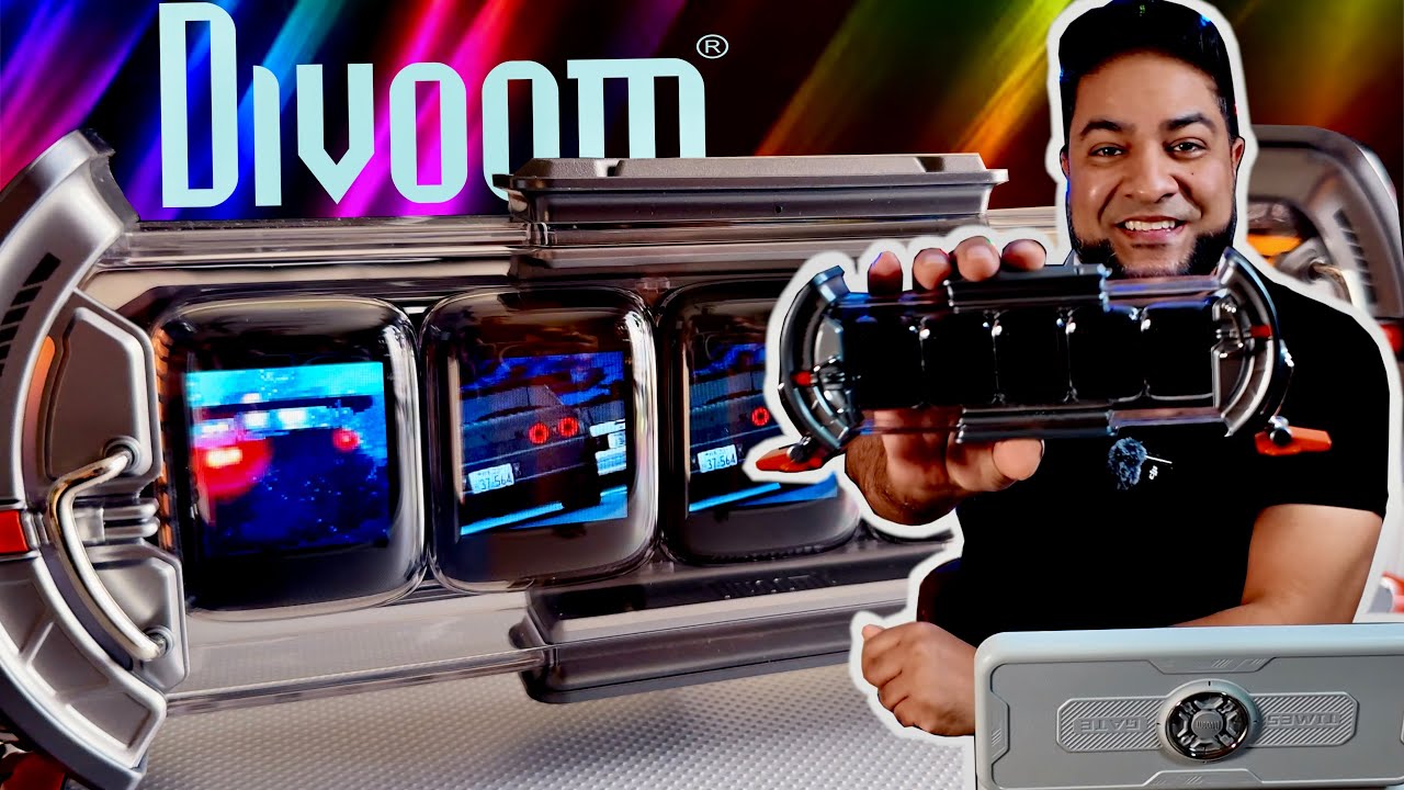 Divoom Times Gate : the coolest pixel art display! - YouTube
