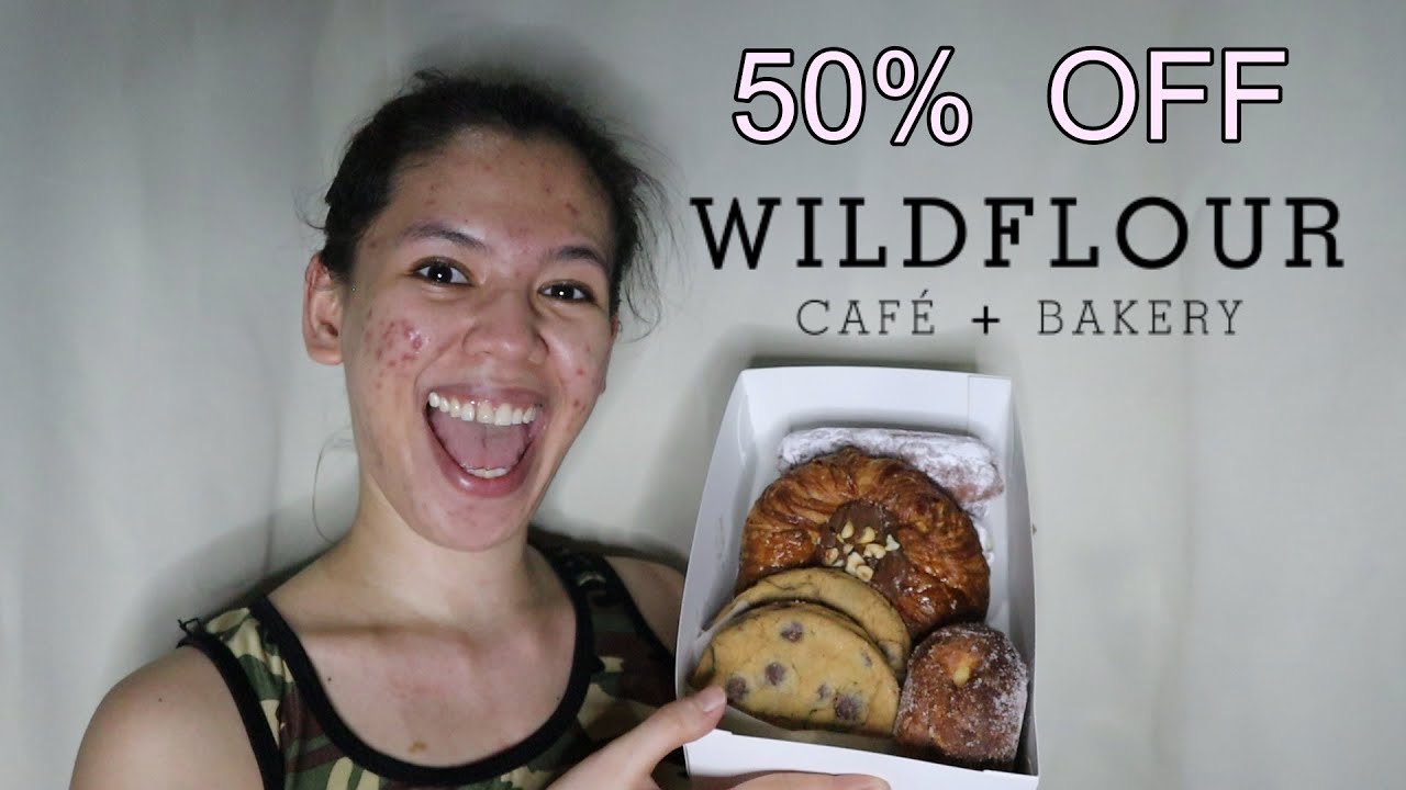 50% off on pastries from WILDFLOUR - YouTube