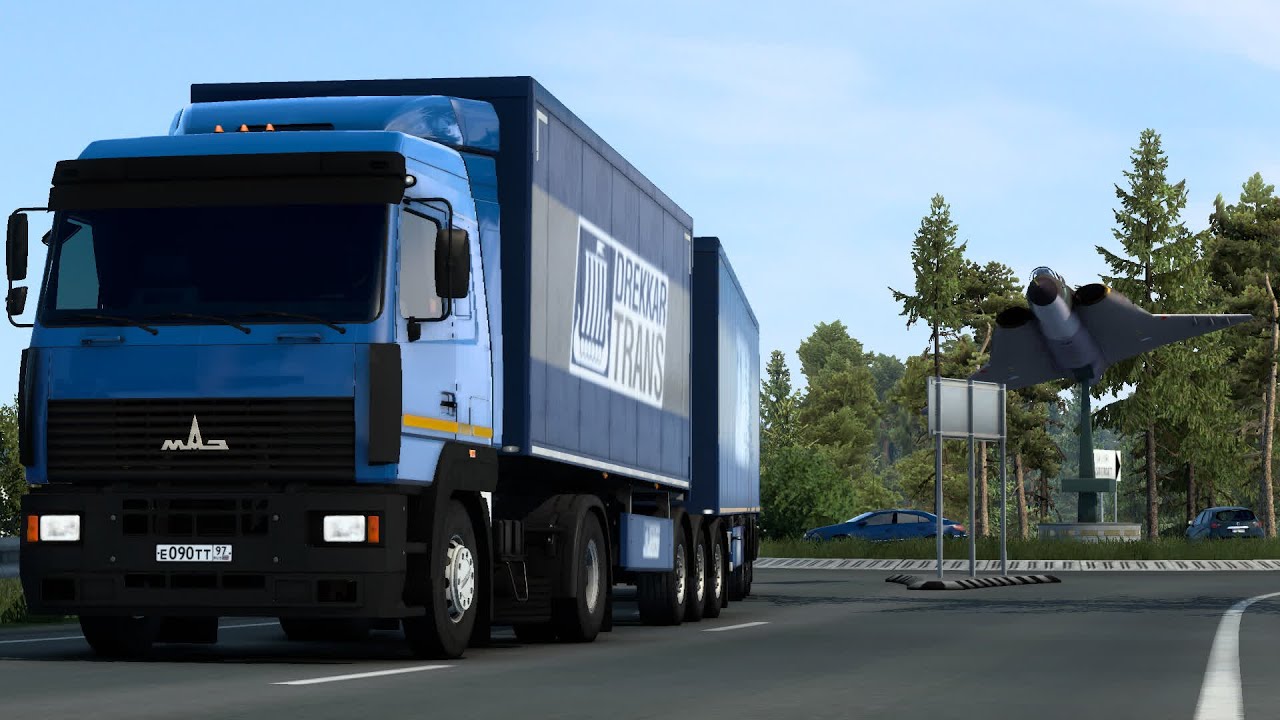 522 / ETS 2 V1.40 / с МАЗом по реальной экономике! Скандинавия. - YouTube