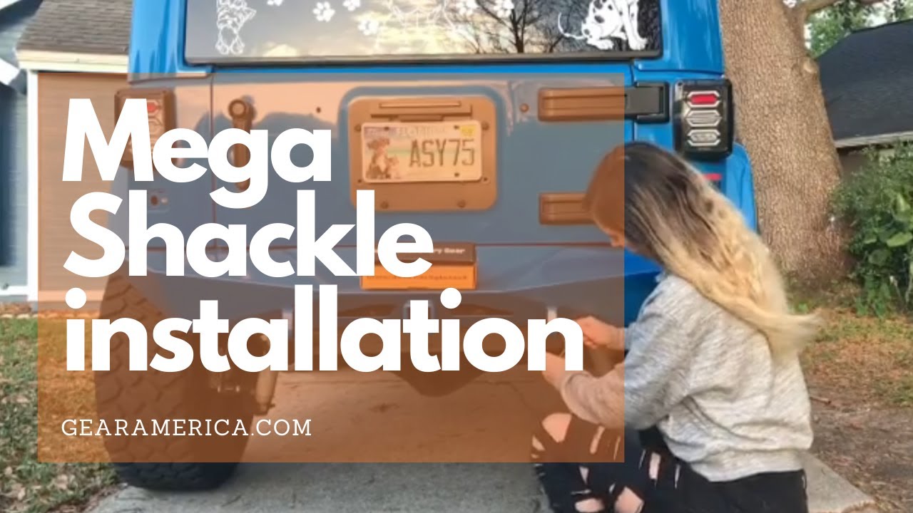 Mega Shackle installation - YouTube