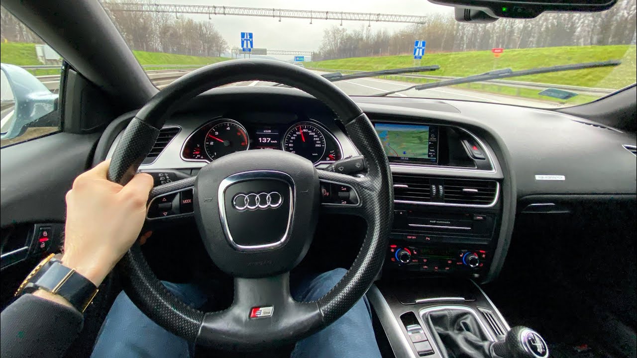 Audi A5 Coupé [2.0 TDI 170HP Quattro] | Test Drive #43 | POV Driver. TV ...