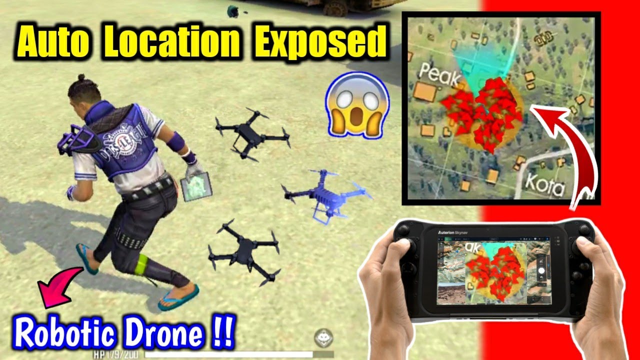 New Robotic Drone in Free Fire😵🔥 !! - YouTube