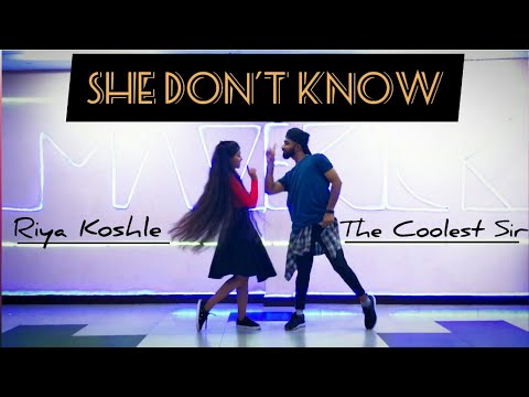 She Don't Know | Milind Gaba | Shabby | Dance Cover | Bollywood Dance