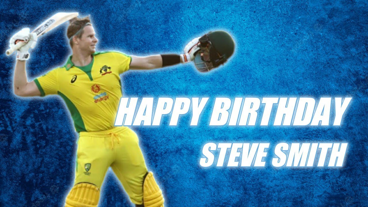 Tribute To Steve Smith Birthday Special - YouTube