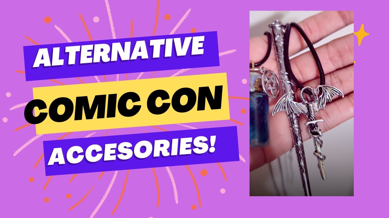 Cute Weird Alternative Fashion Accessories from Comic Con! - YouTube