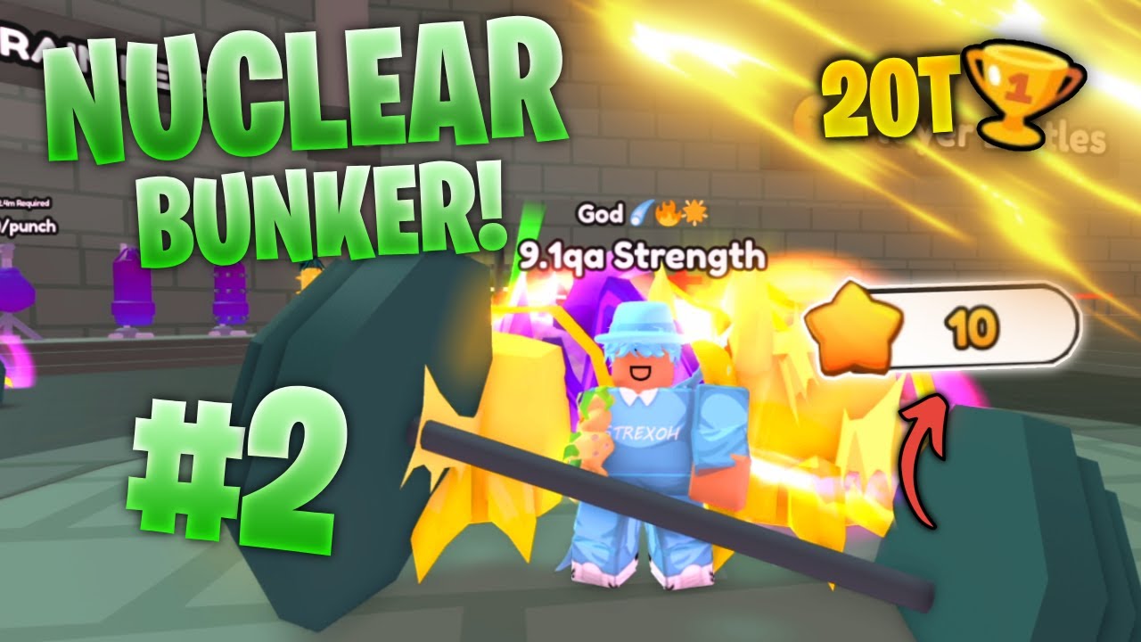 Noob To Pro #2 Unlocking Nuclear Bunker! Ten Super Rebirths! - Roblox ...