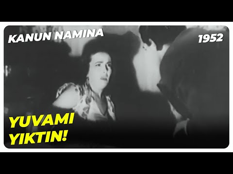 Kimseyi Baştan Çıkaramayacaksın! - Kanun Namına 1952 | Ayhan Işık Gülistan Güzey