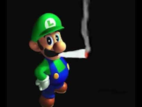 Super Luigi Smoking Weed The Movie - YouTube