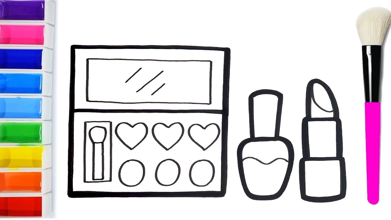 makeup drawing,, makeup setdraw my makeup drawing for how to draw ...