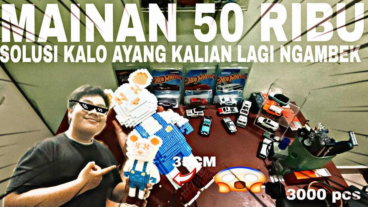 RAKIT MAINAN INI SAMPE 7 JAM TAPI HASILNYA MEMUASKAN BANGET || CUMAN 50 ...